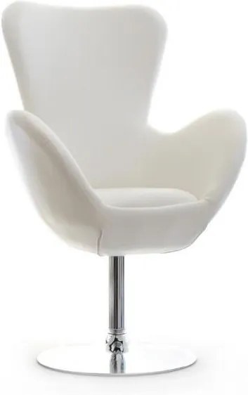 design4life Kancelářská židle HERMI bílá