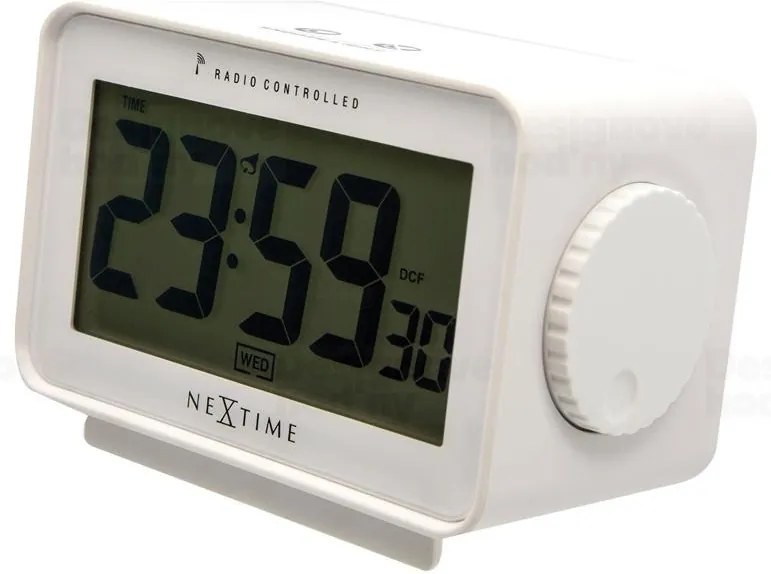 NeXtime digitální 5202wi Easy Alarm 13cm podlahové hodiny