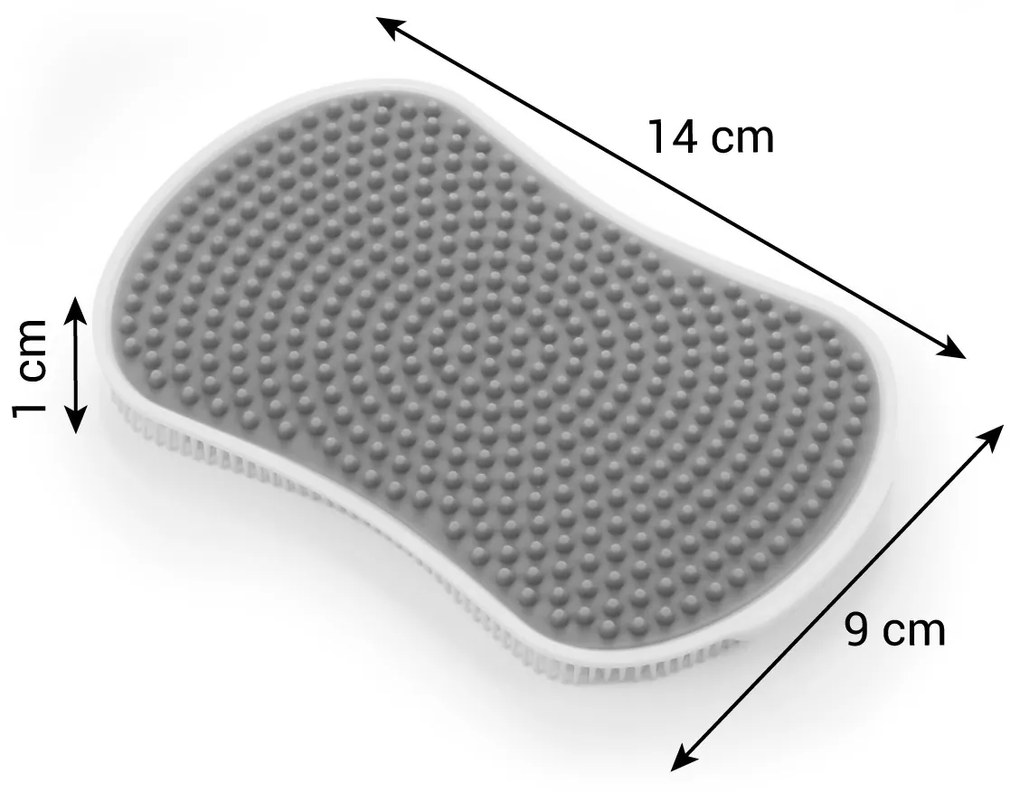 TESCOMA Houbička silikonová CLEAN KIT Flex