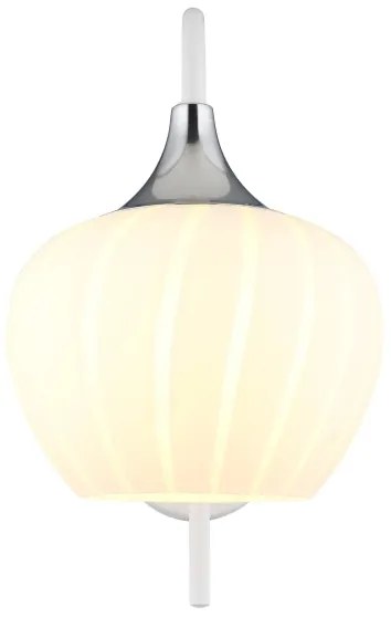 Globo 15548WW - Nástěnná lampa MAXY 1xE27/40W/230V bílá