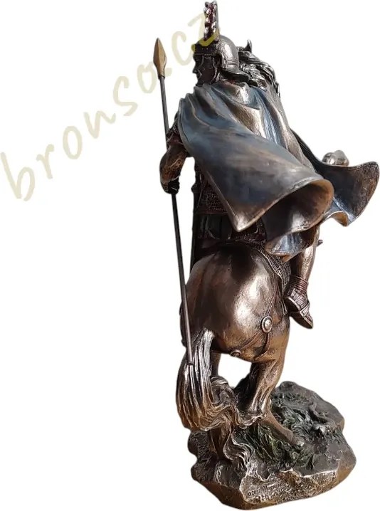 Římský centurion na koni – soška válečníka, historická dekorace, sběratelská figurka Veronese WU76086A4