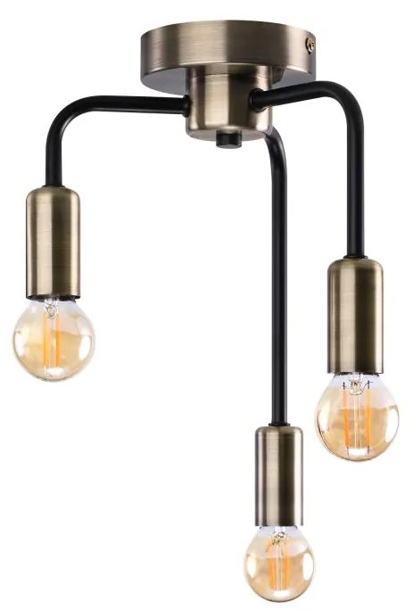 Candellux Přisazený lustr SAGA 3xE27/40W/230V CA0588