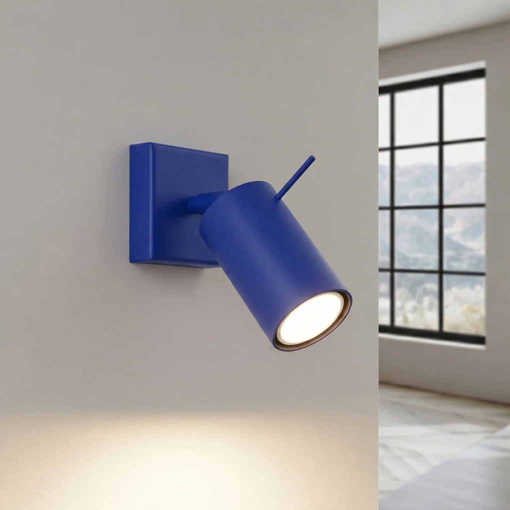Sollux Lighting Nástěnné svítidlo RING ultramarínové