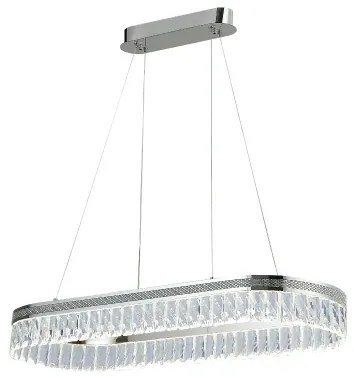 LED Stmívatelný křišťálový lustr na lanku THALIA LED/50W/230V 3000-6000K + DO