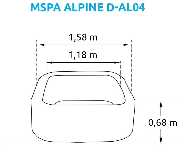 Hanscraft Mspa D-AL04 ALPINE