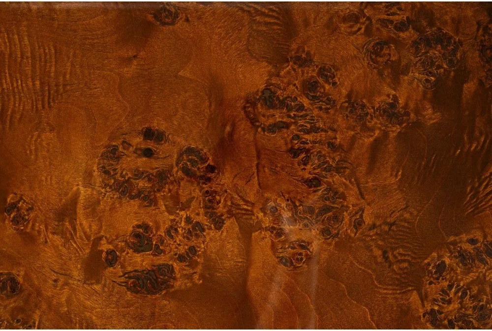 Konferenční stolek v dekoru ořechu v tmavě přírodní barvě 90x90 cm Quinn – Dutchbone