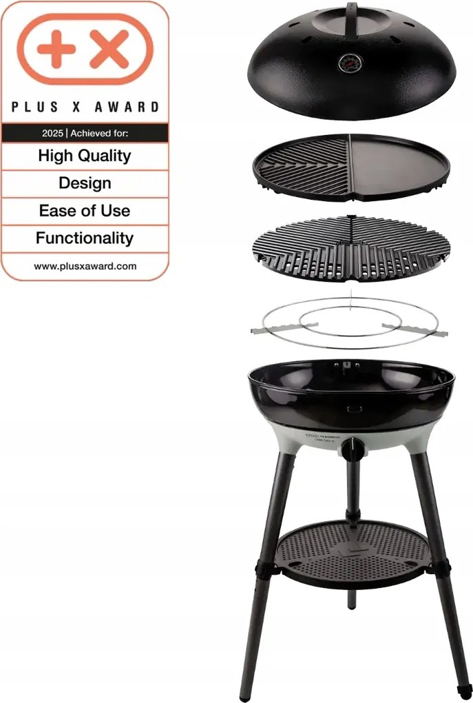 Plynový gril Carri Chef 50 BBQ/Grill2Braai 30 mbar 8915C-50-EF 9610004386