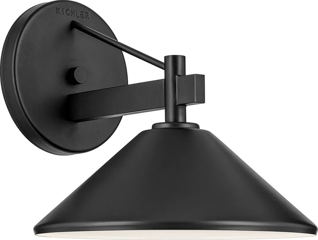 Venkovní světlo na fasádu Elstead Ripley M LED 8W IP44 Černá