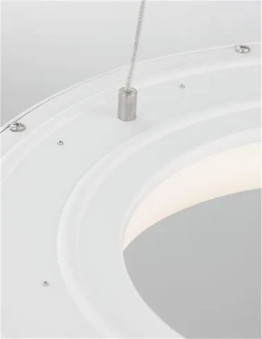 Závěsné LED svítidlo NOVA LUCE RANDO THIN 30W 3000K 9453430 stmívatelné Triac