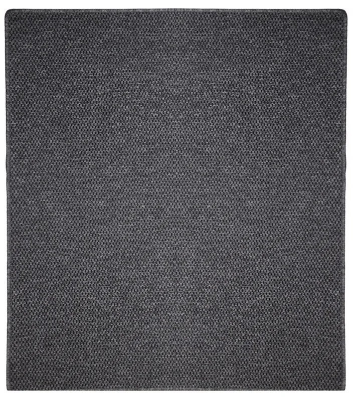 Timzo, Kusový koberec Nature antracit čtverec, 300x300, šedá, chodba / předsíň