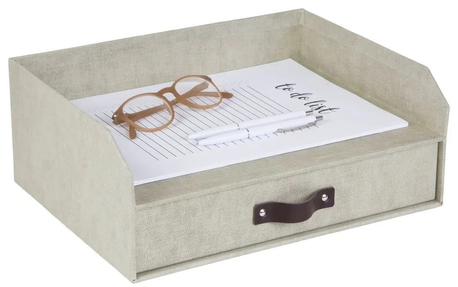 Kartonový organizér na dokumenty se zásuvkou Walter – Bigso Box of Sweden