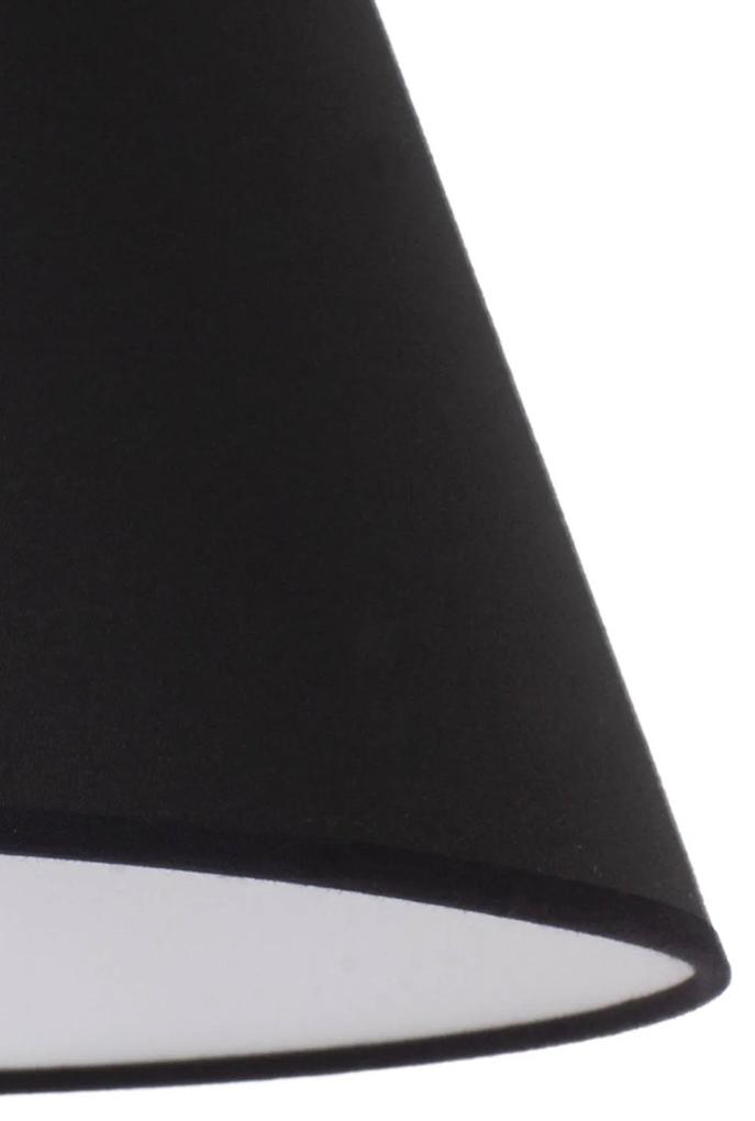 Stínidlo na lampu Sofia výška 21 cm, černá/bílá