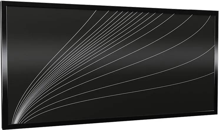 topný obraz ecosun G 600 Elegance3 černý rám