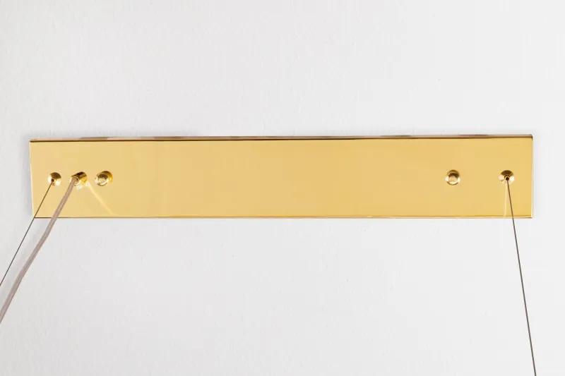 Noble Home Zlaté závěsné svítidlo Royal 118 cm