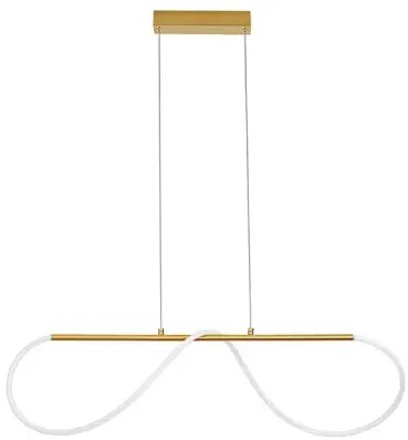 LED lustr Tiriac 90 zlaté