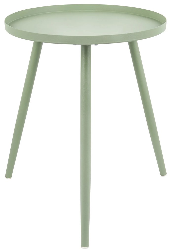 Select Time Zelený kulatý odkládací stolek Lewo, 40 cm
