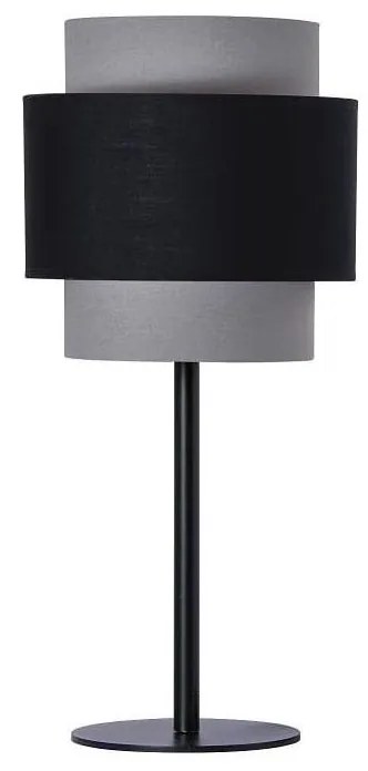 Stolní lampa 1xE27/60W/230V šedá