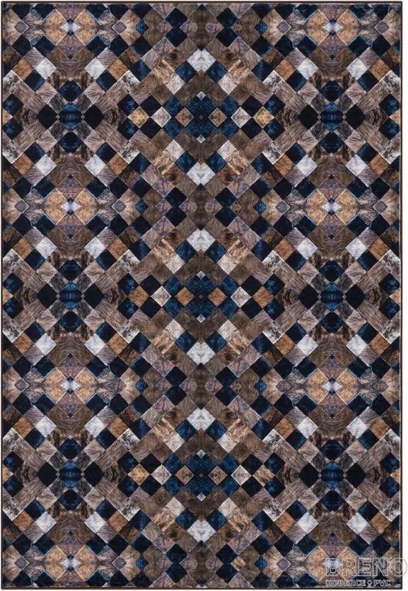 Breno Kusový koberec DORY JZ-1091, 80x150 cm, Vícebarevné