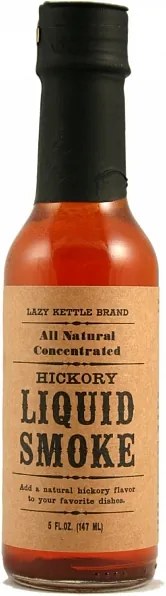 Lazy Kettle Brand - Přírodní tekutý kouř Hickory (147ml)