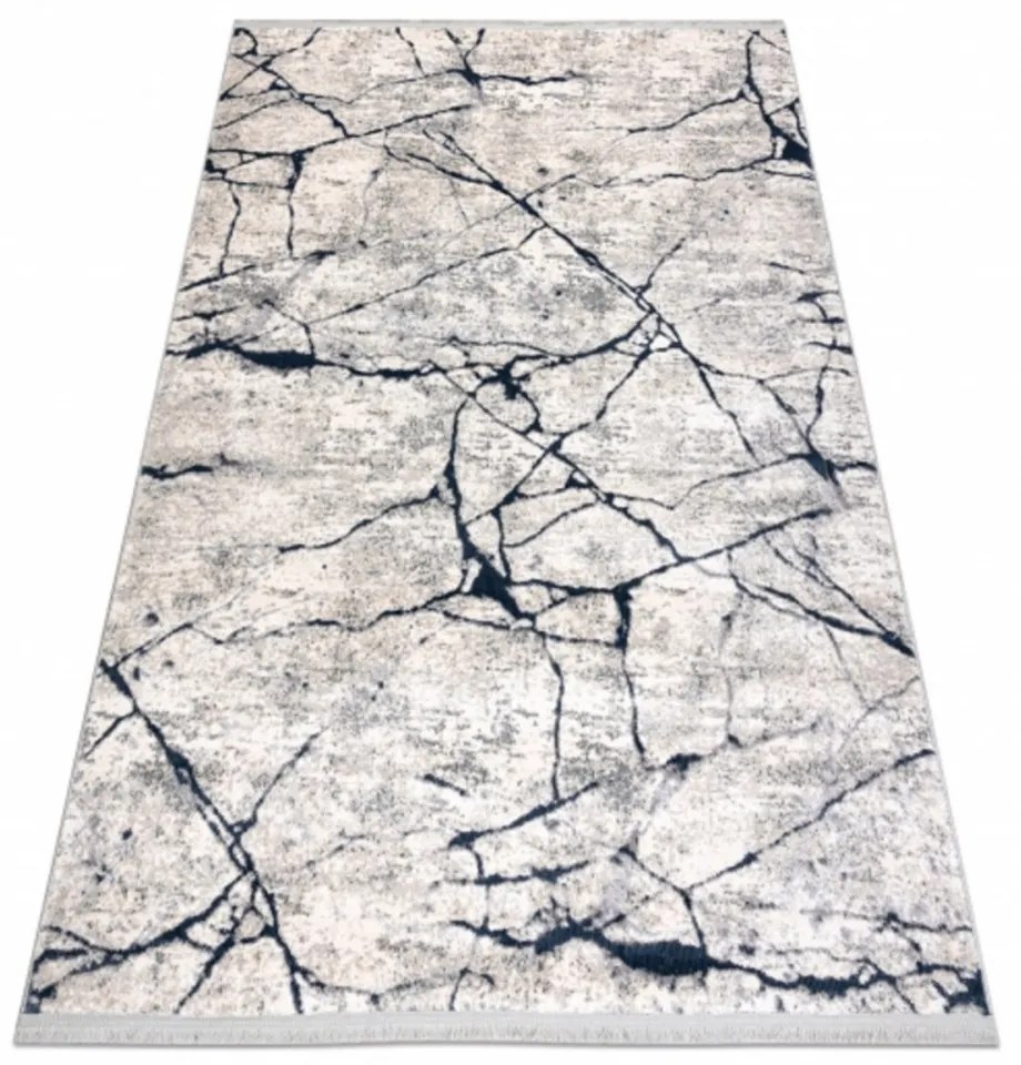 Kusový koberec Mramor krémově modrý, Velikosti 120x170cm