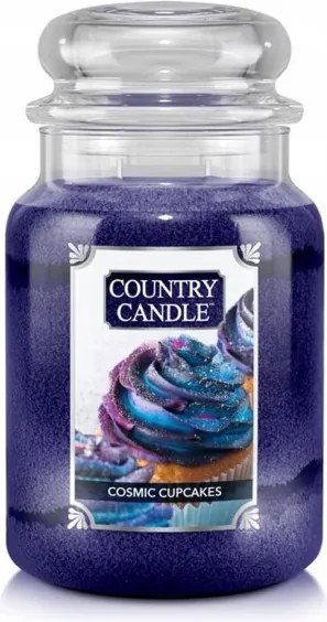 Cosmic Cup Cake Country Candle velká vonná svíčka se dvěma knoty