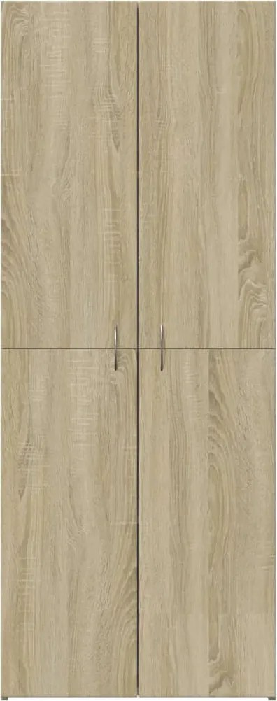 Kartotéka dub sonoma 60 x 32 x 153 cm kompozitní dřevo 3276646