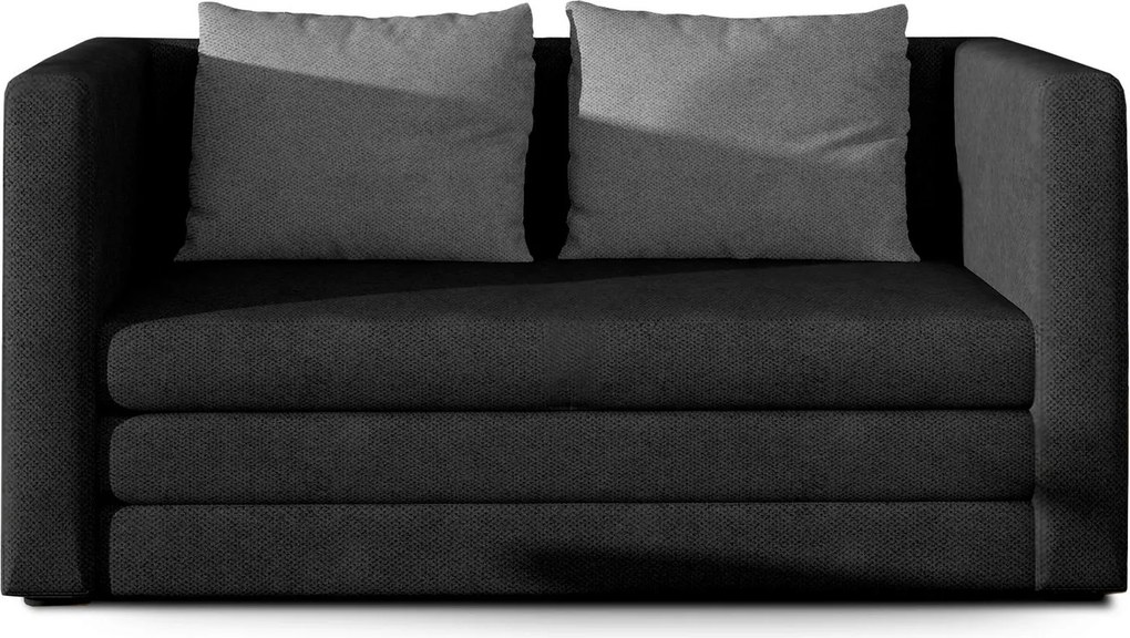 XXXLutz ROZKLÁDACÍ POHOVKA, textil, šedá, černá MID.YOU - Rozkládací pohovky - 00000L003608