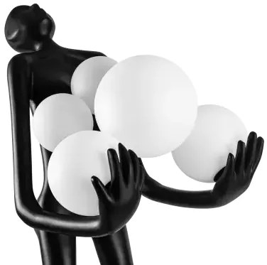 Designová stojací lampa Atlas B