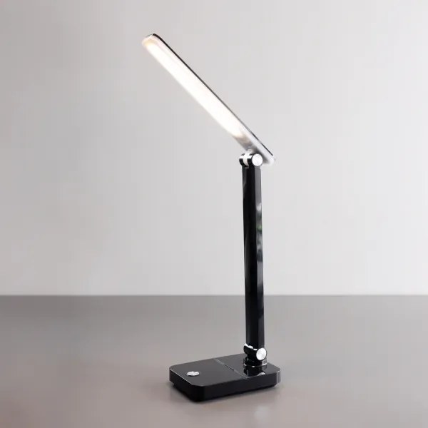 Zuma Line 1949-BK-LED Nabíjecí stolní lampa LED/8W/1200mAh 3000/4500/6000K černá
