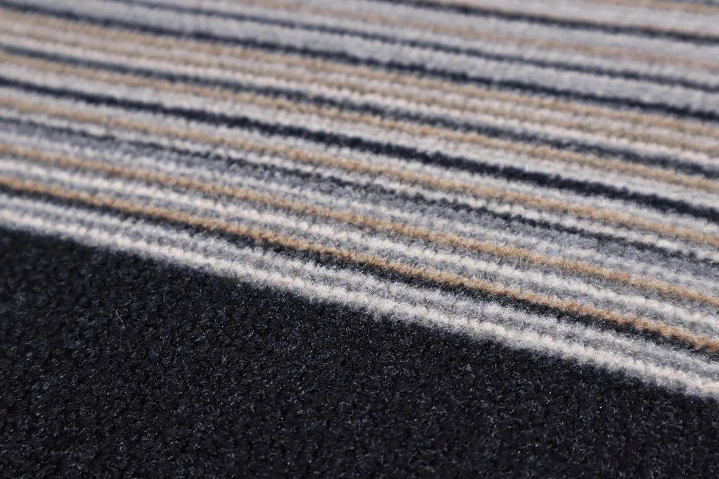 Associated Weavers, Protiskluzový běhoun na míru Carnaby 97, šíře 80 cm, šedá, chodba / předsíň