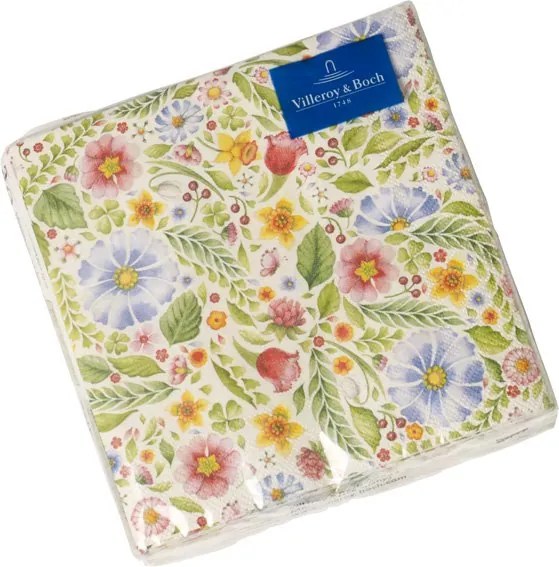 Villeroy & Boch Easter Accessoires ubrousky s květinami, 25 x 25 cm 35-9072-0023