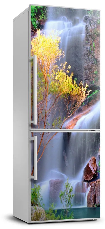 Wallmuralia Nálepka na ledničku Příroda vodopád 60x180 cm