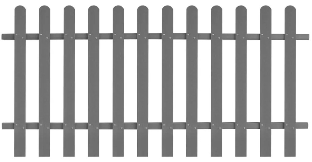 Laťkový plot WPC 200 x 100 cm
