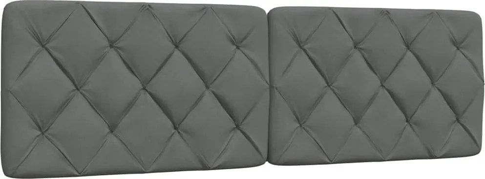 Rám postele bez matrace tmavě šedý 160 x 200 cm textil 3310609