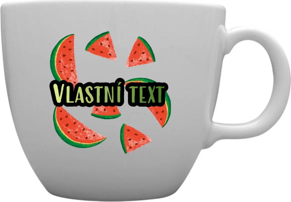 Personalizovaný MEGA XXL keramický hrnek 1 000 ml s letním ovocem
