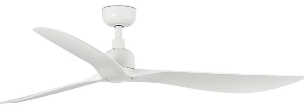 FARO Barcelona FARO 34363WT - Stropní ventilátor OUTWOOD L bílá pr. 150 cm WT IP44 + DO 34363T
