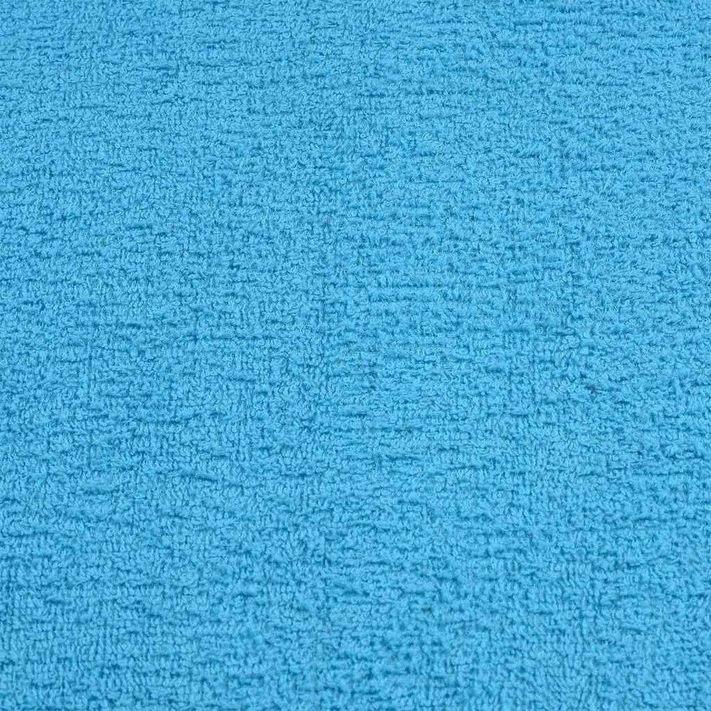 Ručníky pro hosty FROGN 10 ks tyrkysové 30x50 cm 360 g/m² 136973
