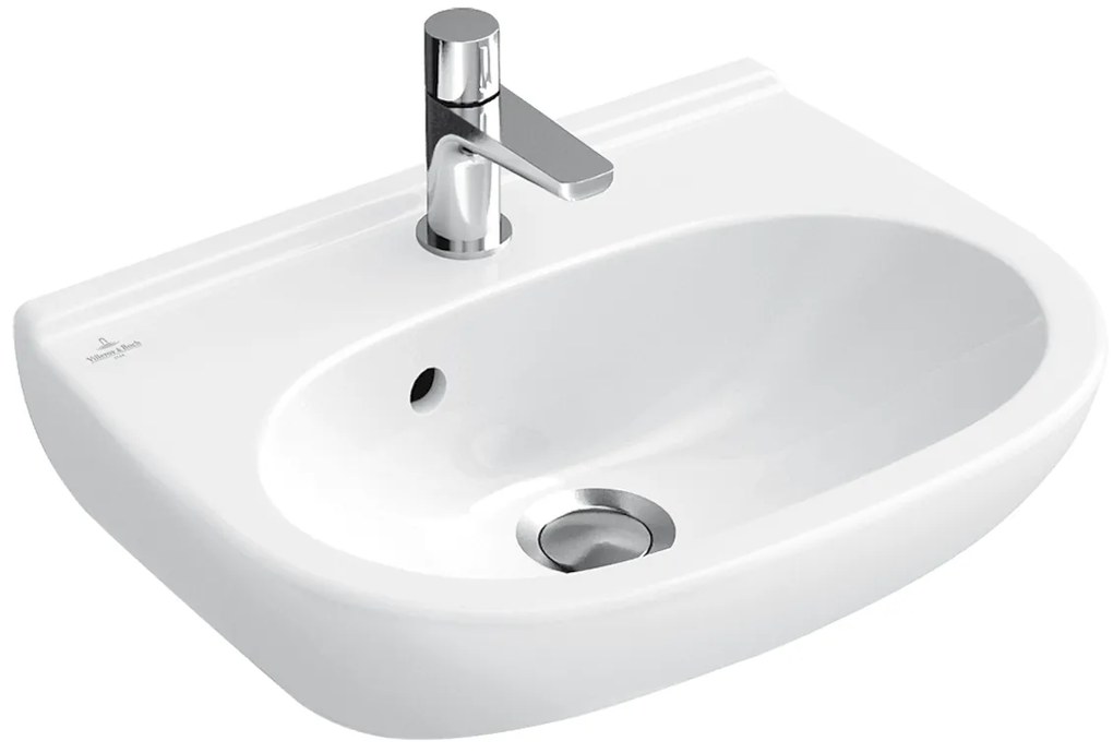 Umývátko Villeroy & Boch O.Novo 45x35 cm otvor pro baterii uprostřed 53604501