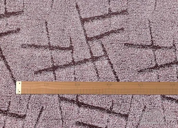 Breno Metrážový koberec NICOSIA 84 (Ultratex), šíře 300 cm, Fialová