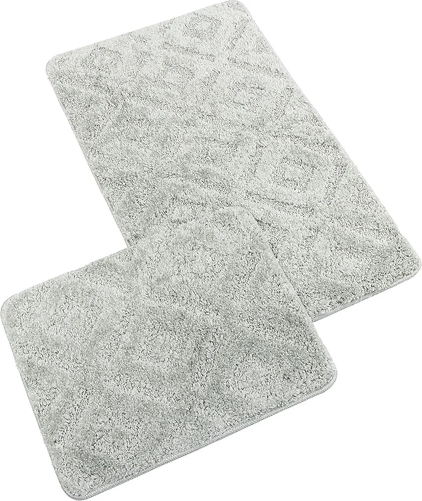 BANYSILVER sada - bez výkroje Šedá 425/002 - 60x100 cm, 60x50 cm (SADA)