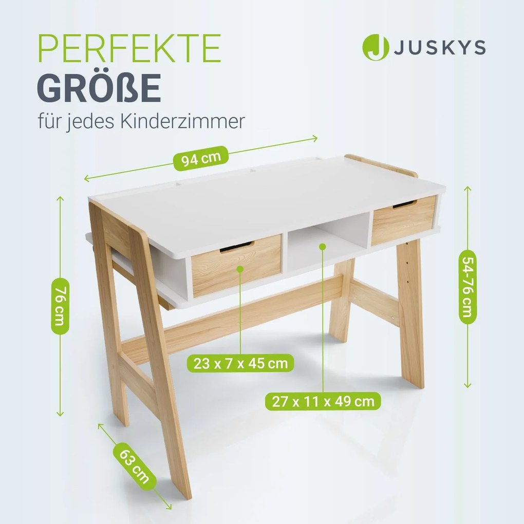 Juskys Dětský psací stůl Fietje Provedení: Fietje