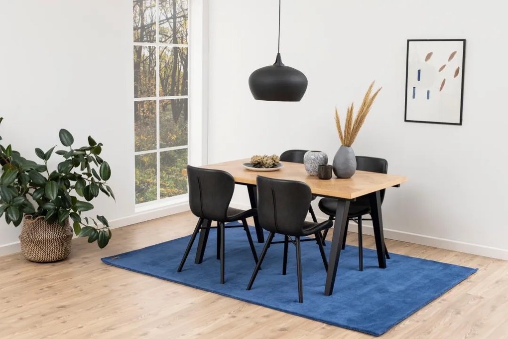 ACTONA GROUP Jídelní židle BATILDA černá PU retro matná H000019369