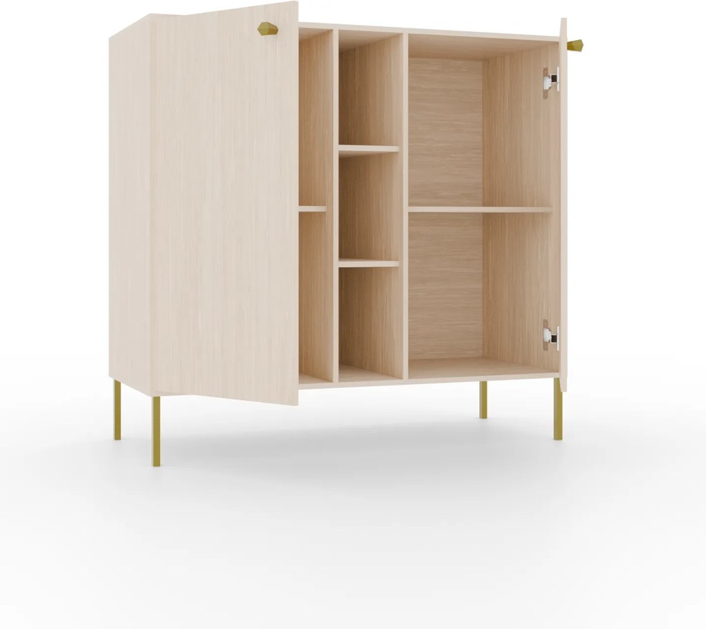ADRK Furniture Komoda 2D 3P Tili ADRK-CHES-TIL-2D-3P-BS