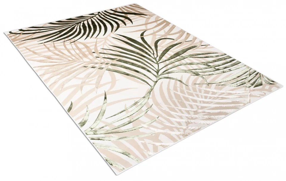 Kusový koberec Carna zelenokrémový 120x170cm