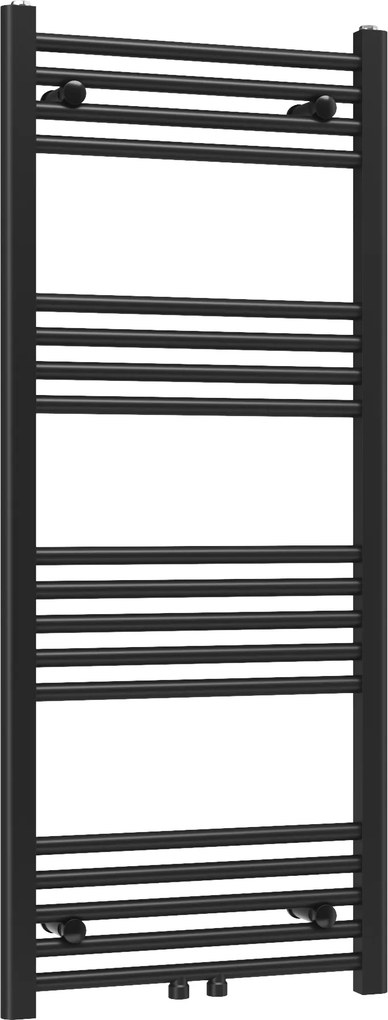 Gamma Erga Simple, topné těleso 1200x500 mm, 487 W, černá, ERG-LAV-SIMP-12050-BK