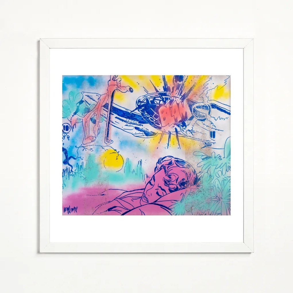 Vendula Veselá | Wona Wena Vendula Veselá | Blam Rám: Černý, Velikost: 50 x 50 cm