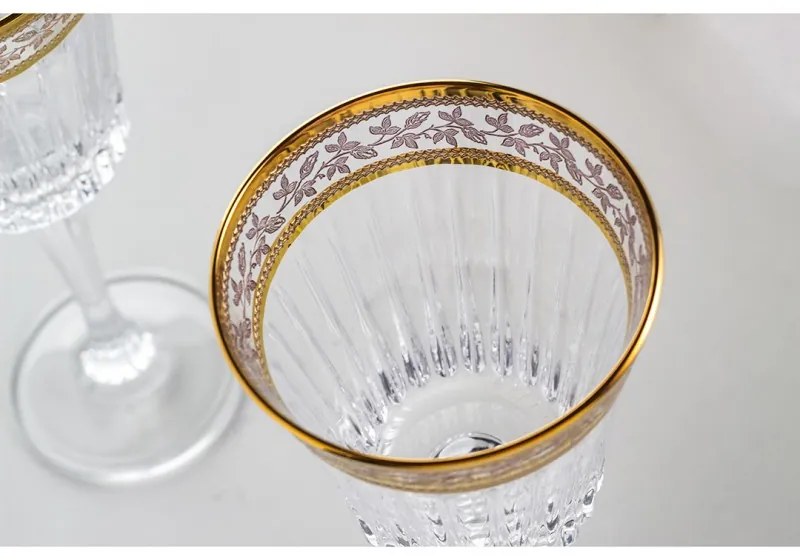 BOHEMIA PRESTIGE DORATO SKLENICE NA VÍNO 300ML SADA 6 KS