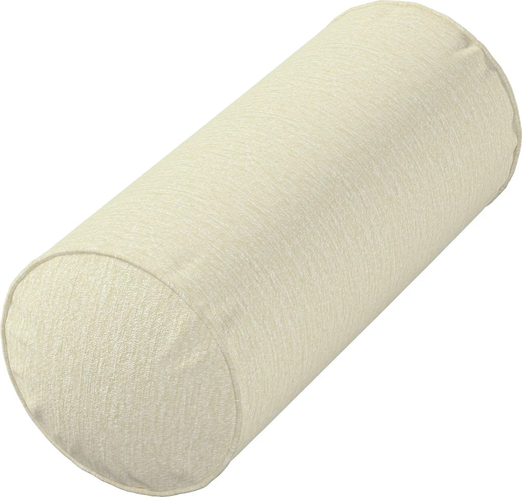 Potah na válec IKEA Ektorp barva krémová látka lesklé, pletený vzor