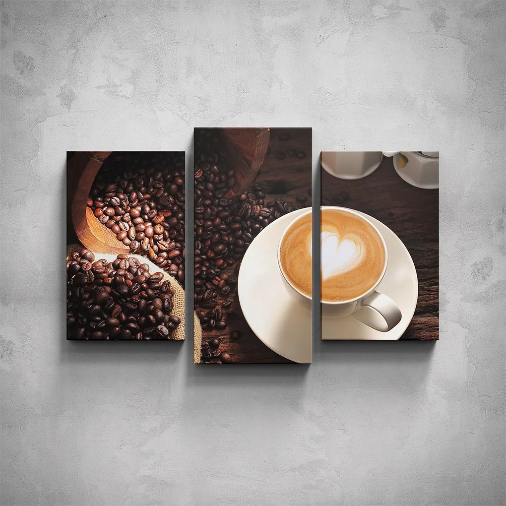 3-dílný obraz - Káva - PopyDesign