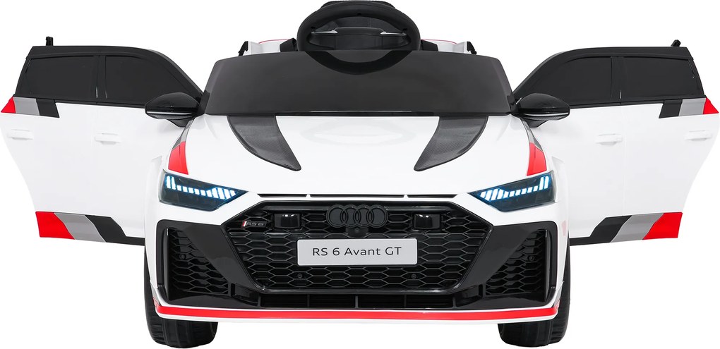Ramiz Audi RS6 Avant GT elektrické autíčko pro děti bílé